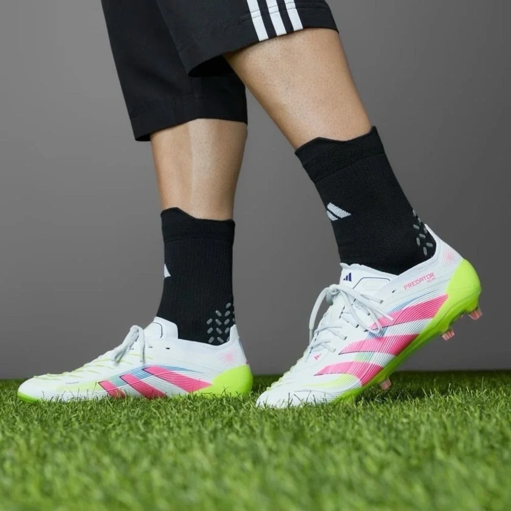 adidas | Shoes | Adidas Predator Elite Fg Soccer Cleats Mens 3 White ...